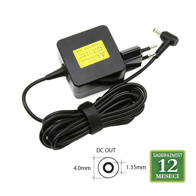 ASUS 19V-1.75A ( 4.0 * 1.35 ) ADP-33BWA 33W LAPTOP ADAPTER