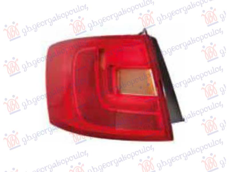 STOP LAMPA SPOLJASNJA (KINA) Leva str. VW JETTA 2010-2014 (162/163/AV3/AV2) (OEM: 5C6945095A)