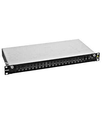 FO Panel 19",za 24xSCdx adaptera,prazan,1HU,crni,PREMIUM
RAL9005 (crna), za SC duplex