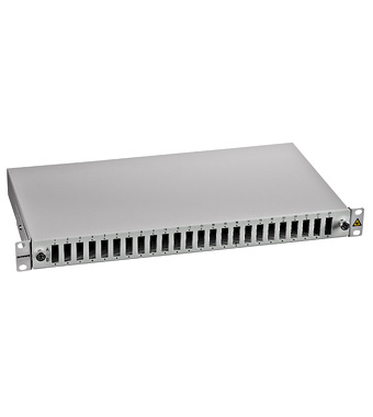 FO Panel 19",za 24xSCdx adaptera,prazan,1HU,sivi,CLASSIC
RAL7035 (svetlo siva), za SC duplex