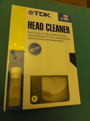 TDK head cleaner kaseta za VHS videorekordere
