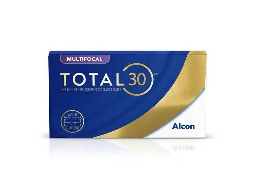 Total 30 multifokal mesečna sočiva (3 sočiva)