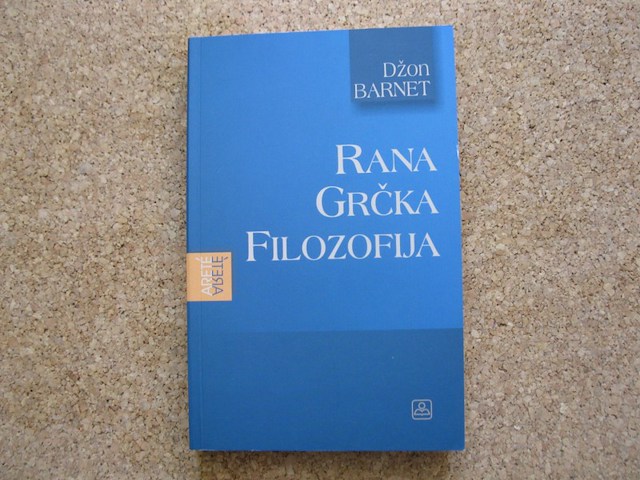 RANA GRČKA FILOZOFIJA, Džon Barnet