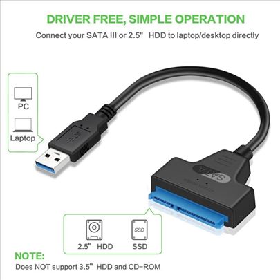 USB 3.0 na Sata 3 / USB 3.0 to Sata 3 Adapter