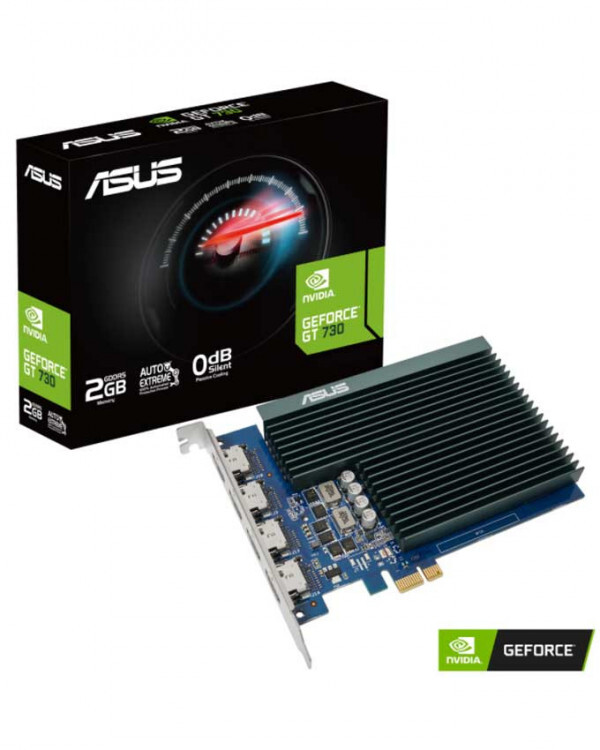 Grafička karta ASUS GeForce GT730-4H-SL-2GD5, Passivno hladjenje 4x HDMI 64bitID: EK000821781
