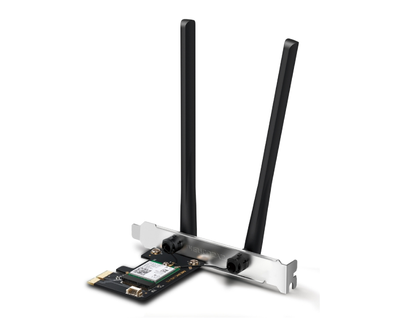 MERCUSYS MA80XE(UN) AX3000 Wi-Fi 6 Bluetooth PCIe AdapterID: EK000834152