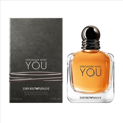 Armani Stronger With You EDT 100ml Muški Novo