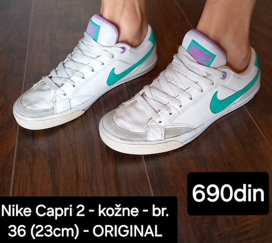 Nike Capri 2 patike kožne bele ženske br. 36