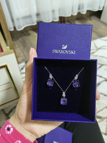 Swarovski lancic i mindjuse
