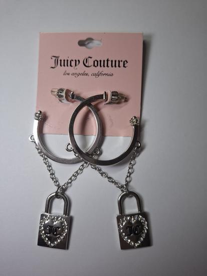 NOVE srebrne Juicy Couture mindjuse