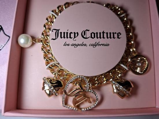NOVA Juicy Couture srce zlatna narukvica