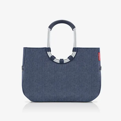 Torba Loopshopper L - Riblja kost, tamno plava