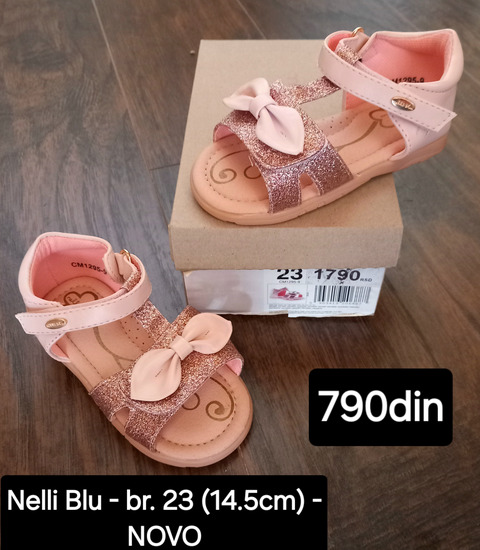 Nelli Blu dečije sandale roze br. 23 - NOVO