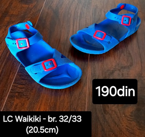 LC Waikiki dečije sandale plave br. 32/33