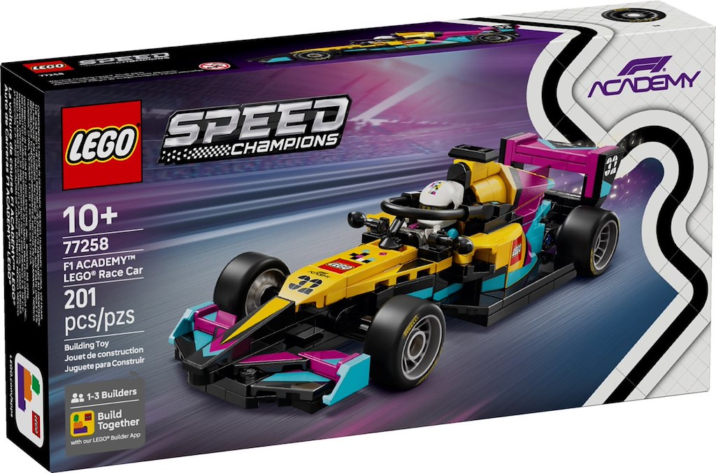 77258 Mini F1 ACADEMY™ LEGO® trkački automobil