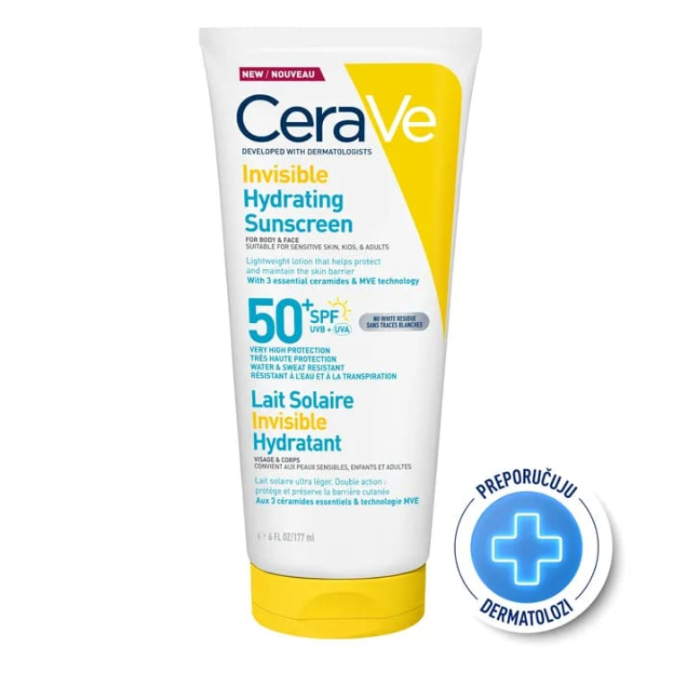 CeraVe Sunscreen nevidljivi losion SPF50+ 177ml