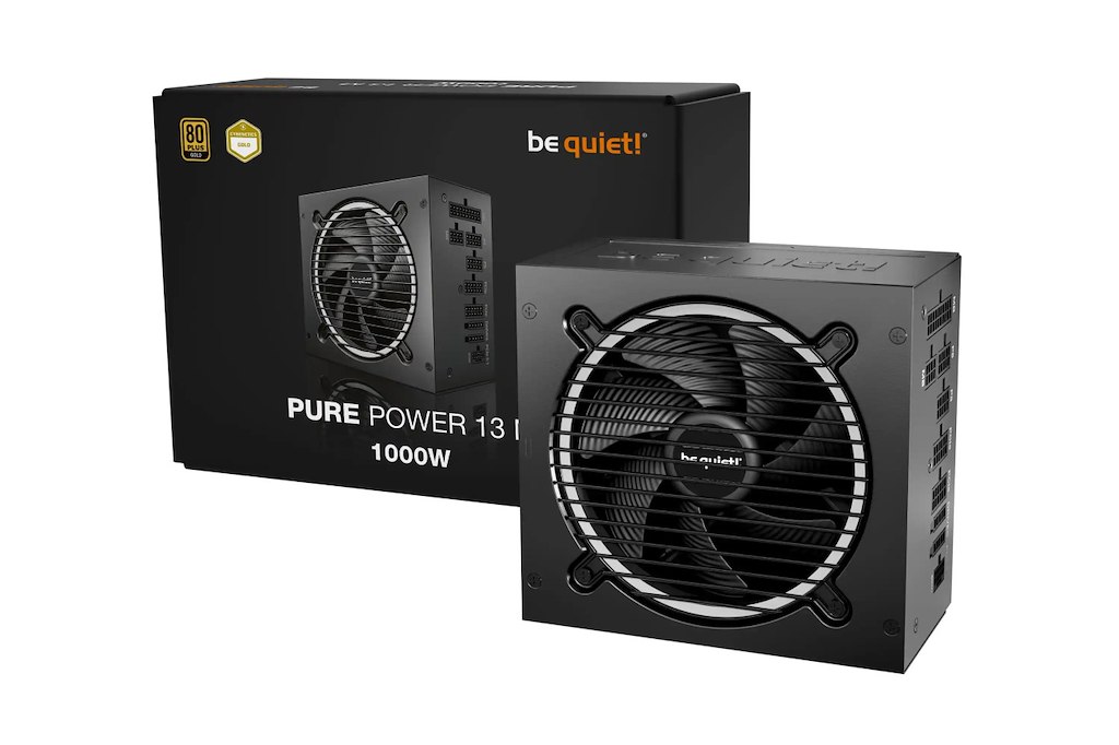 Napajanje Be Quiet Pure Power 13 M 1000W Gold BP028EU ATX3.1 Modularno