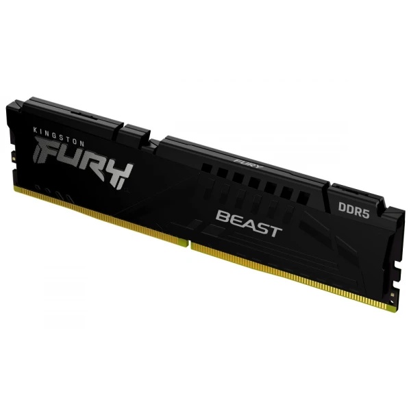 Memorija DDR5 128GB (4x32) 5600MHz Kingston Fury Beast KF556C40BBK4-128