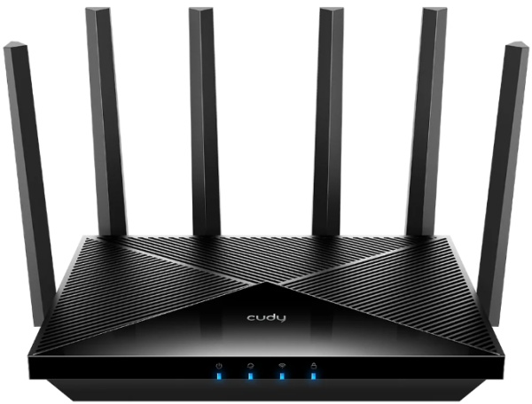 Cudy WR6500H BE6500 2.5G Wi-Fi 7 Router, Broadcom 2 GHz Quad-Core CPU, 6-Stream Dual-Band Wi-Fi 7