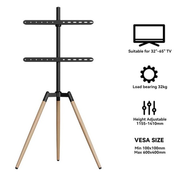 TVS-65S-01 Gembird Podno postolje za TV stativ (okretno) 32-65inc