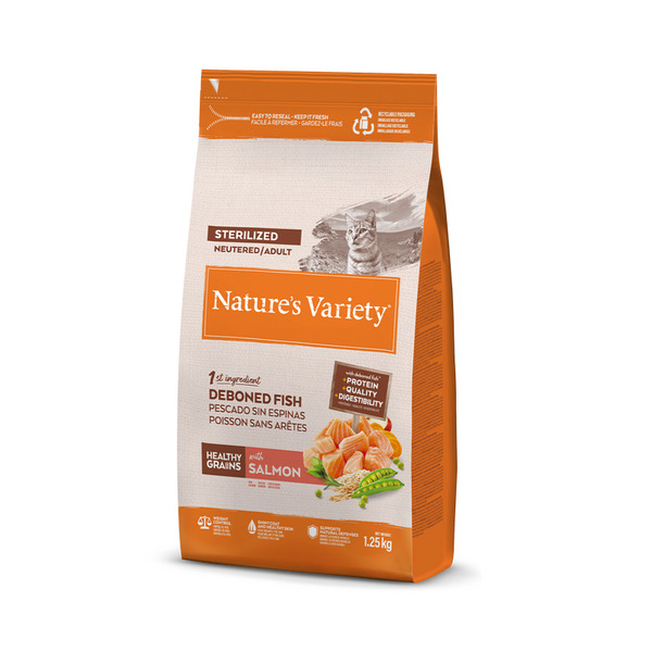 Natures Variety Healthy Grain Sterilisane Losos