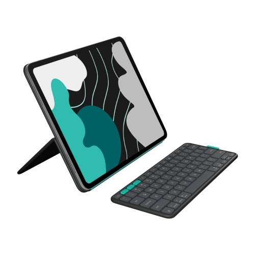 Logitech Flip Folio keyboard case for iPad Pro & Air 13" Graphite - US