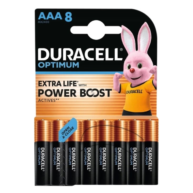 Duracell OPTIMUM alkalne baterije AAA