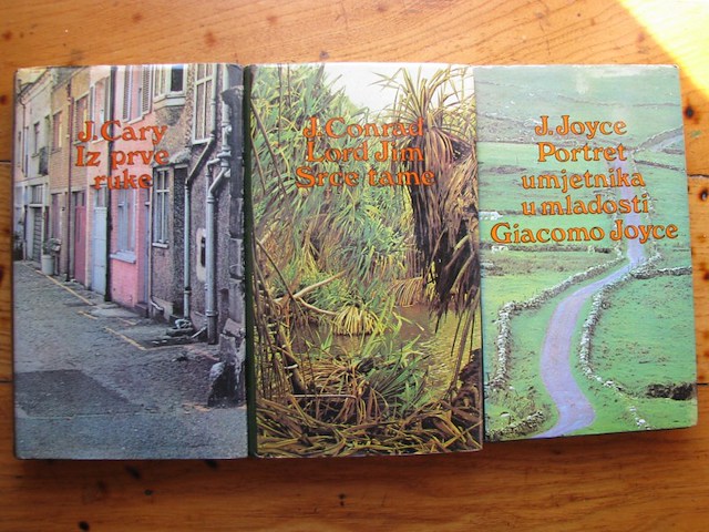 ENGLESKI ROMAN-8 KNJIGA CARY J.JOYCE CONRAD HUXLEY MURD