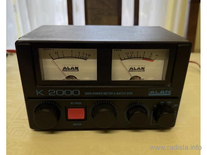 Alan K2000 Swr Power Metar Match Box