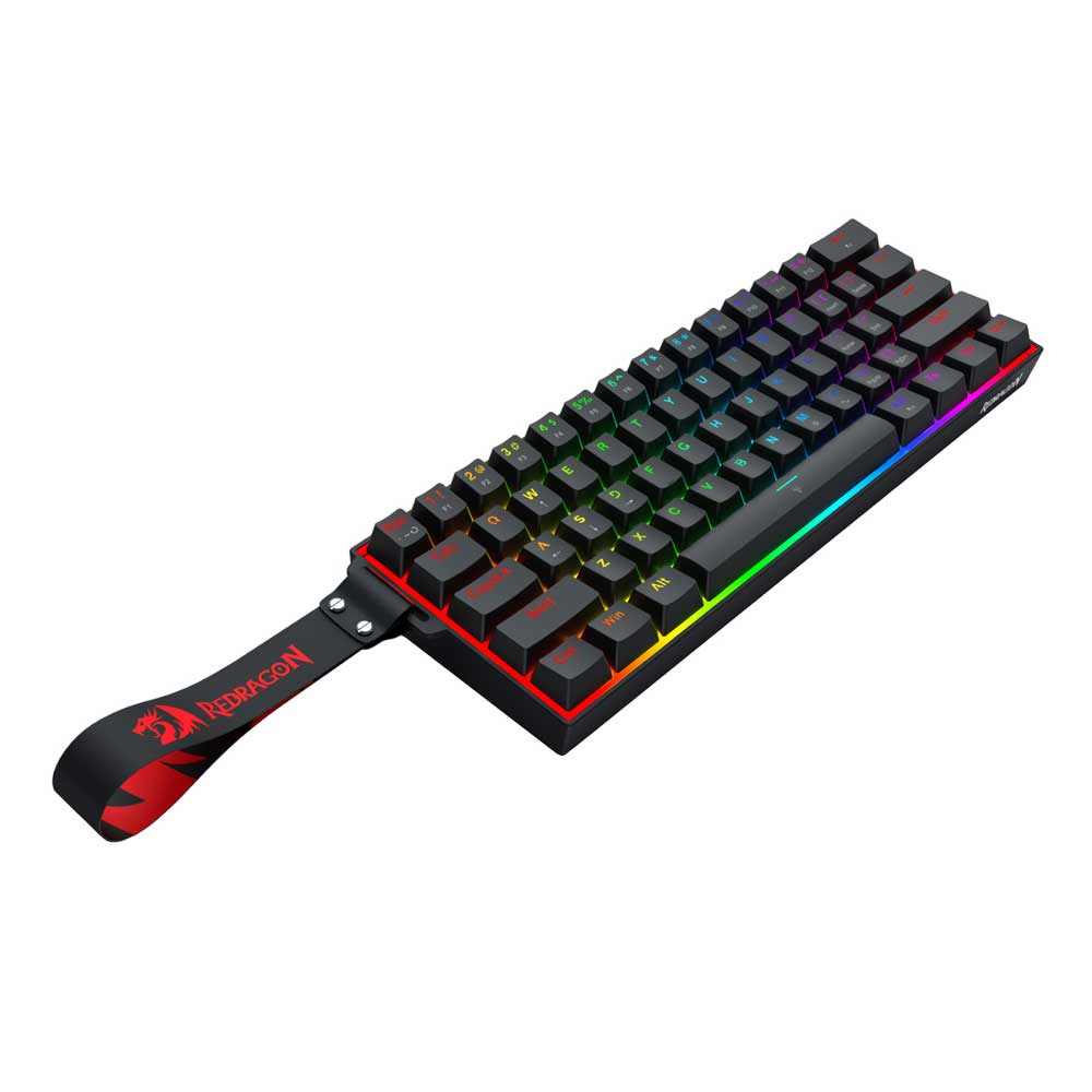 Fizz K617+ RGB Black, Wired Keyboard, Magnetic Plus