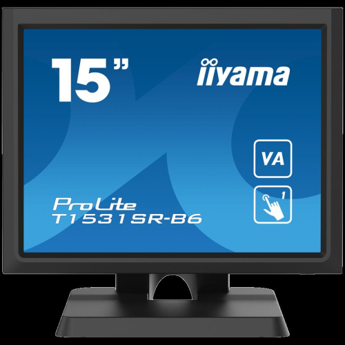 IIYAMA Monitor LED T1531SR-B1S 15" VA, Res Touch, 1024x768, 1A1H1DP