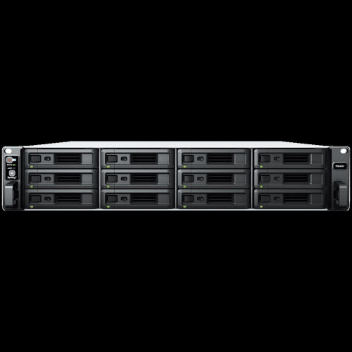 Synology RackStation RS2423+, Rack 2U, 12-bay 3.5''/2.5" SATA HDD/SSD, AMD Ryzen V1780B 4-core 3.35(base)/3.6 (turbo)GHz,8 GB DDR4 ECC UDIMM,2 x RJ-45 1 GbE LAN,1 x RJ-45 10 GbE LAN,2xUSB 3.2, eSA...