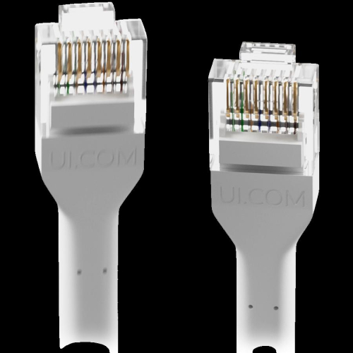 Ubiquiti U-Cable-Patch-8M-RJ45 cable with bendable boots RJ45, 3 mm outer diameter, Cable length: 0.1 to 8 m