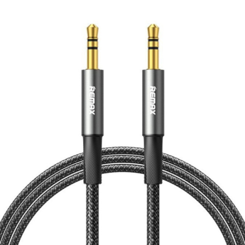 AUX Audio kabl (3,5mm-3,5mm)crni 2.5m, REMAX