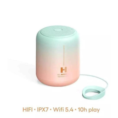 REMAX RB-H1 Pink/green Blue Sky Mirror Portable Wireless Speaker