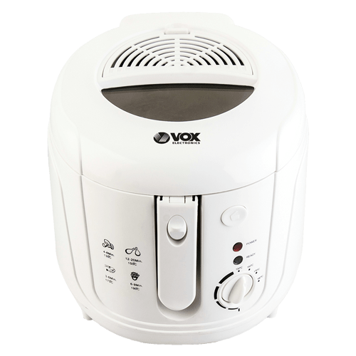VOX Friteza FT 5318 Bela, 1800 W, 2.5 l