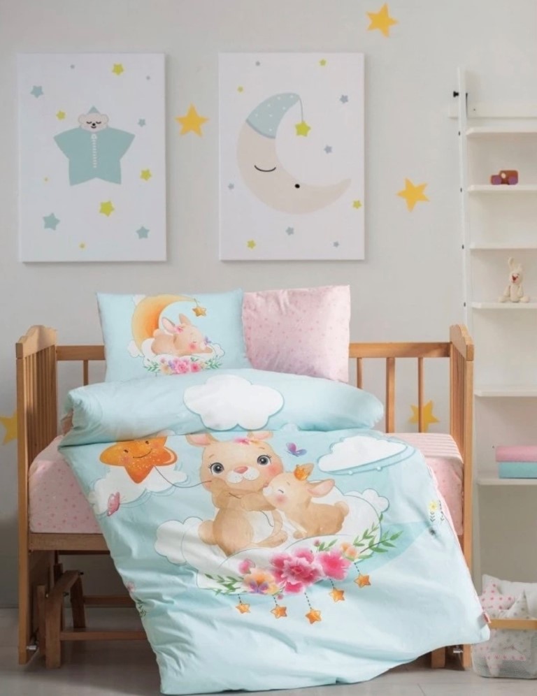 BABY posteljina SLEEPER-MINT