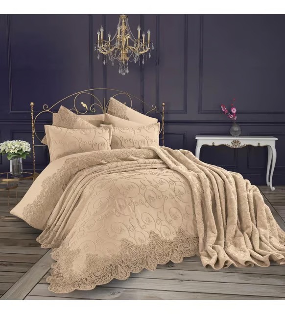 Posteljina Lisinya Cappuccino set 1/10