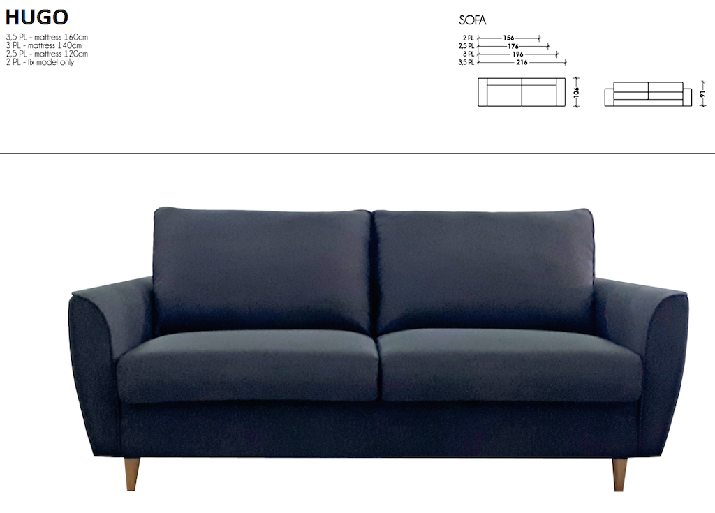 HUGO sofa -20% za gotovinu