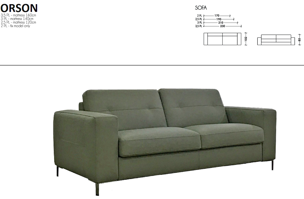 ORSON sofa – 20% za gotovinu