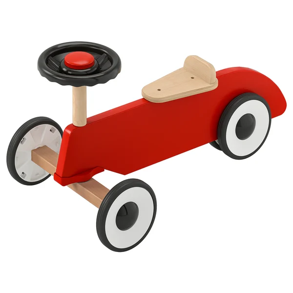 Dečji auto za vožnju, crvena
