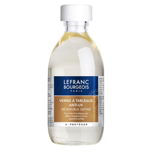 Lefranc&Bourgeois LB OIL ADDITIVE 250ML BTL SATIN PICTURE VARNISH ANTI UV