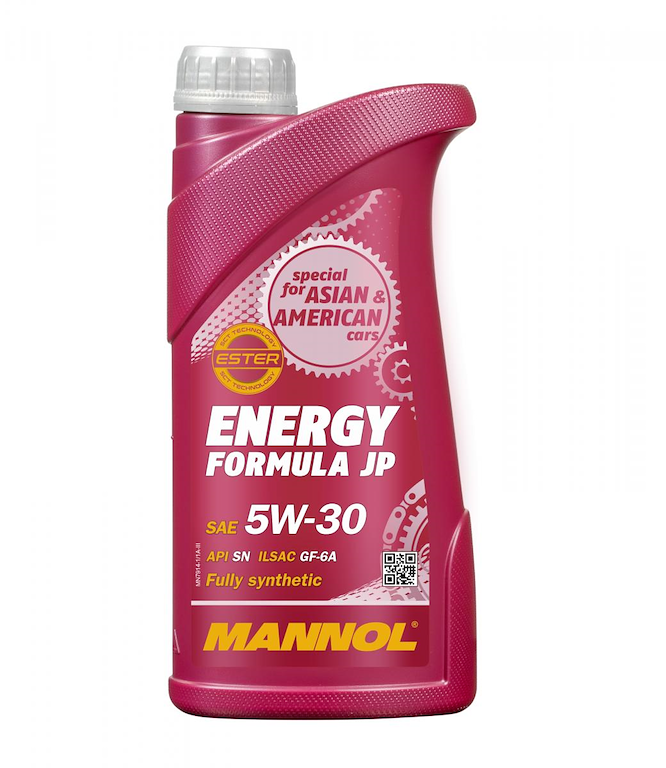 Premium motorno ulje Mannol ENERGY FORMULA JP 5W30 1L