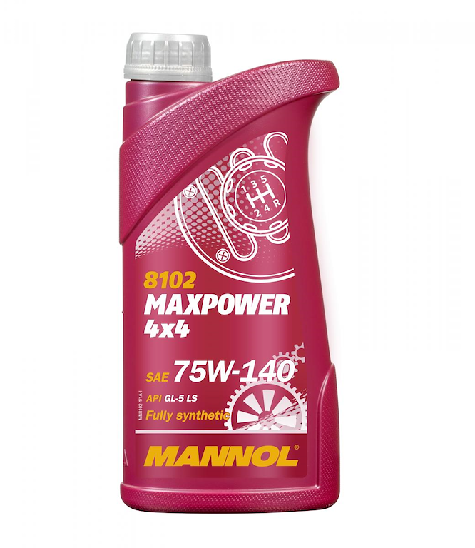 Menjačko ulje Mannol MAXPOWER 4x4 75W140 GL5 1L
