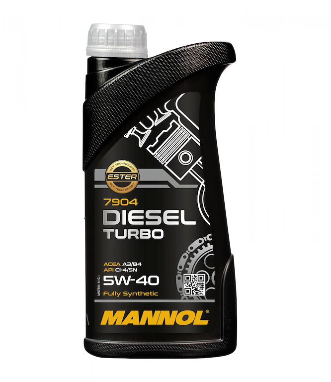 Motorno ulje Mannol DIESEL TURBO 5W40 1L