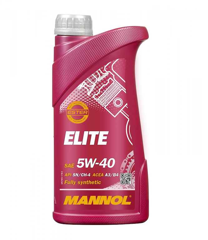Motorno ulje Mannol ELITE 5W40 1L