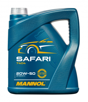 Motorno ulje Mannol SAFARI 20W50 4L