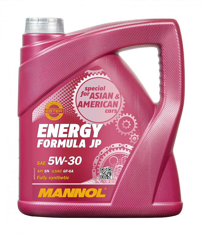 Premium motorno ulje Mannol ENERGY FORMULA JP 5W30 4L