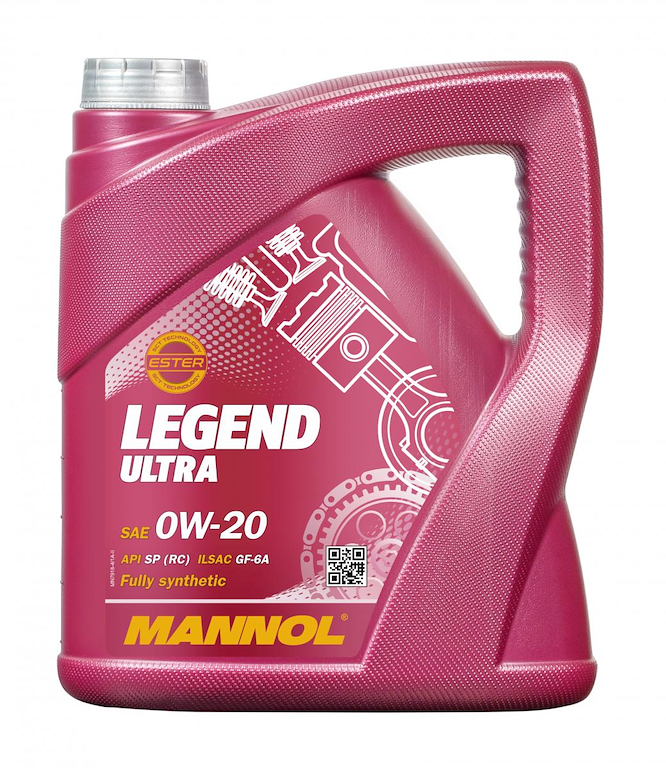 Motorno ulje Mannol LEGEND ULTRA 0W20 4L