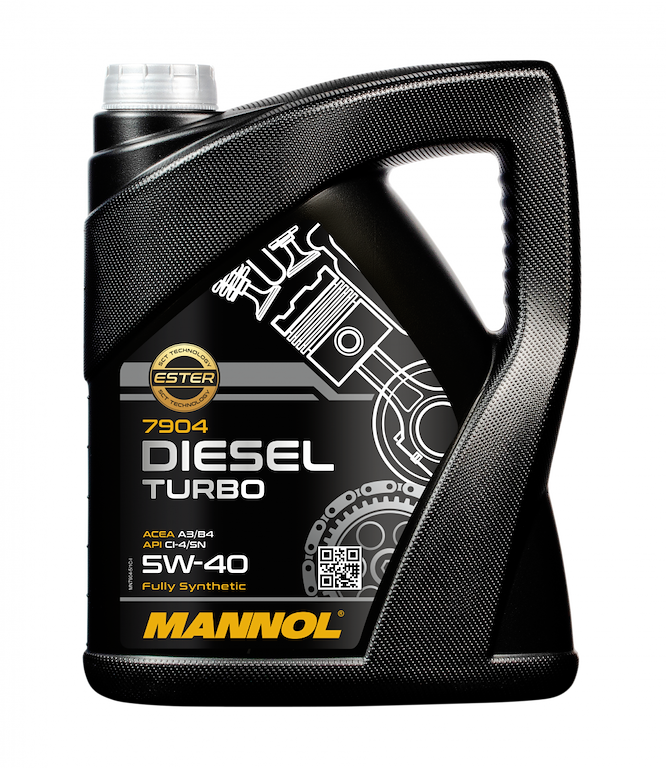 Motorno ulje Mannol DIESEL TURBO 5W40 5L